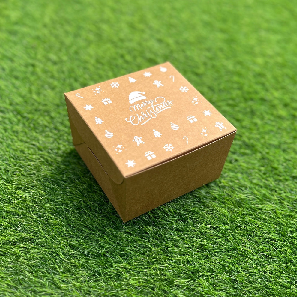 5 X 5 X 3 CHRISTMAS (25) (SC) BOX | QUARTER KG PLUM CAKE BOX – The Cake ...