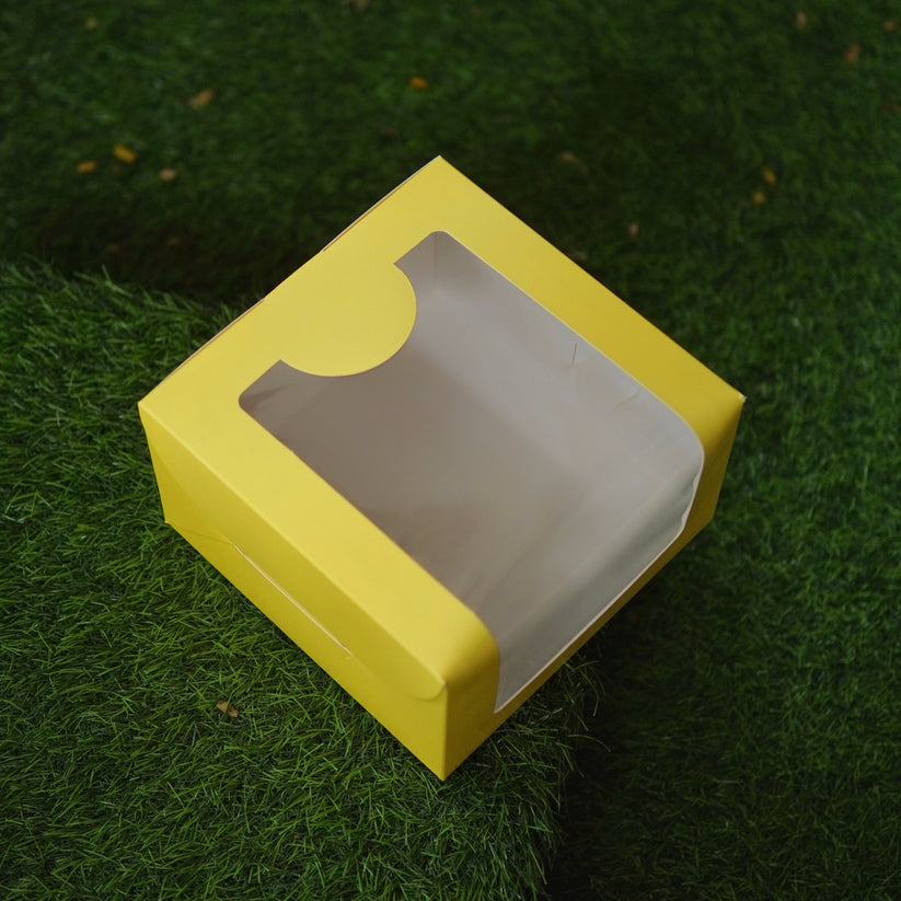 HALF KG DUAL WINDOW CAKE BOX – The Cake Case Company