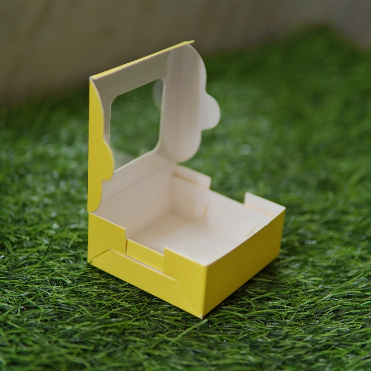 SINGLE PC BROWNIE WINDOW BOX – The Cake Case Company