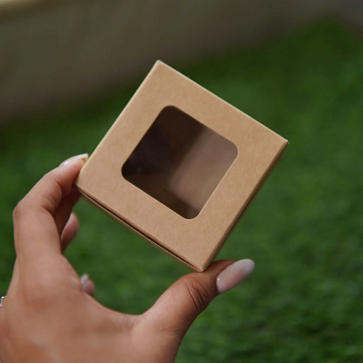 SINGLE PC BROWNIE WINDOW BOX – The Cake Case Company