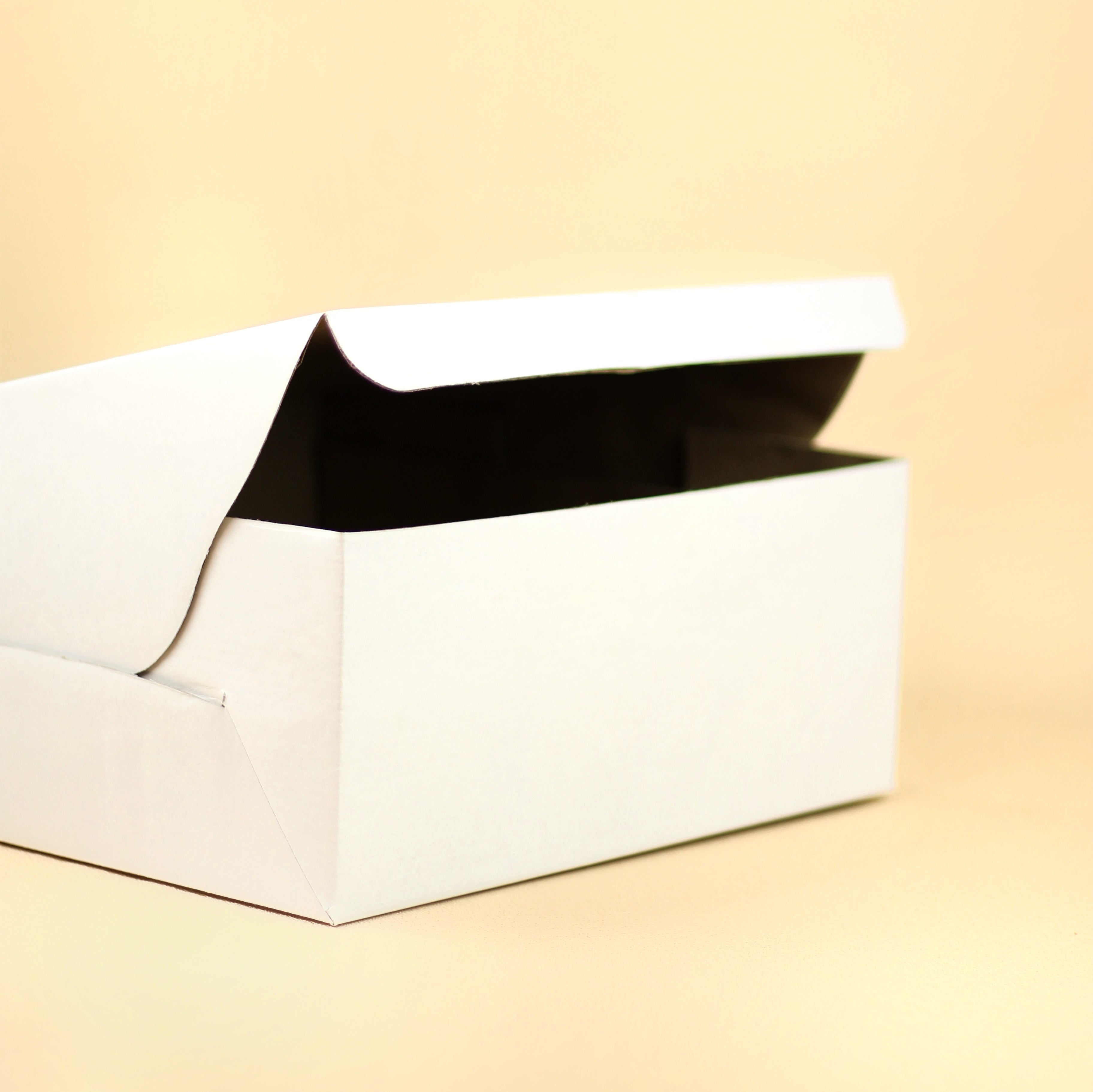 WHITE CORRUGATED CAKE BOX – The Cake Case Company