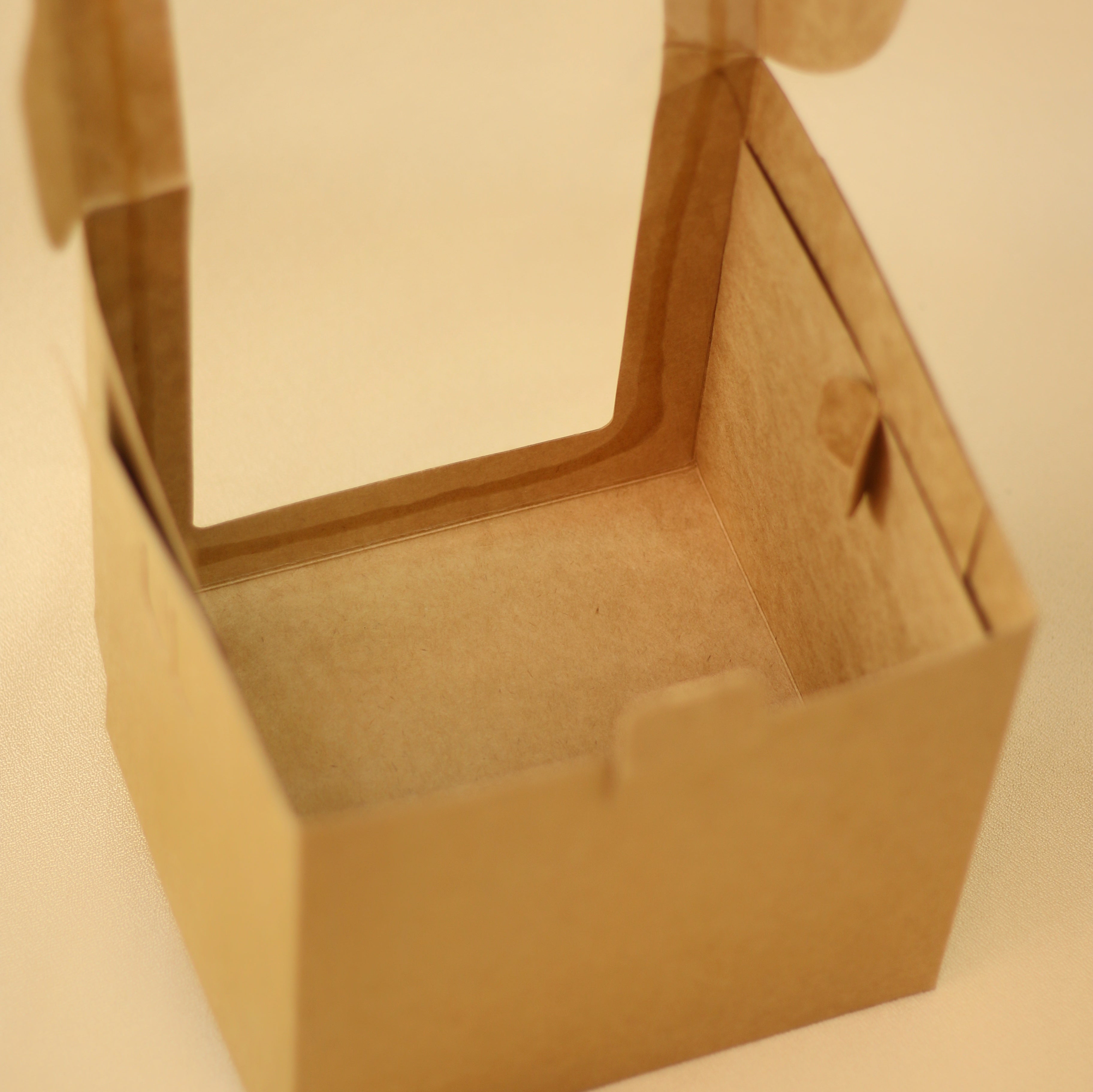 KRAFT TALL WINDOW CAKE BOX – The Cake Case Company