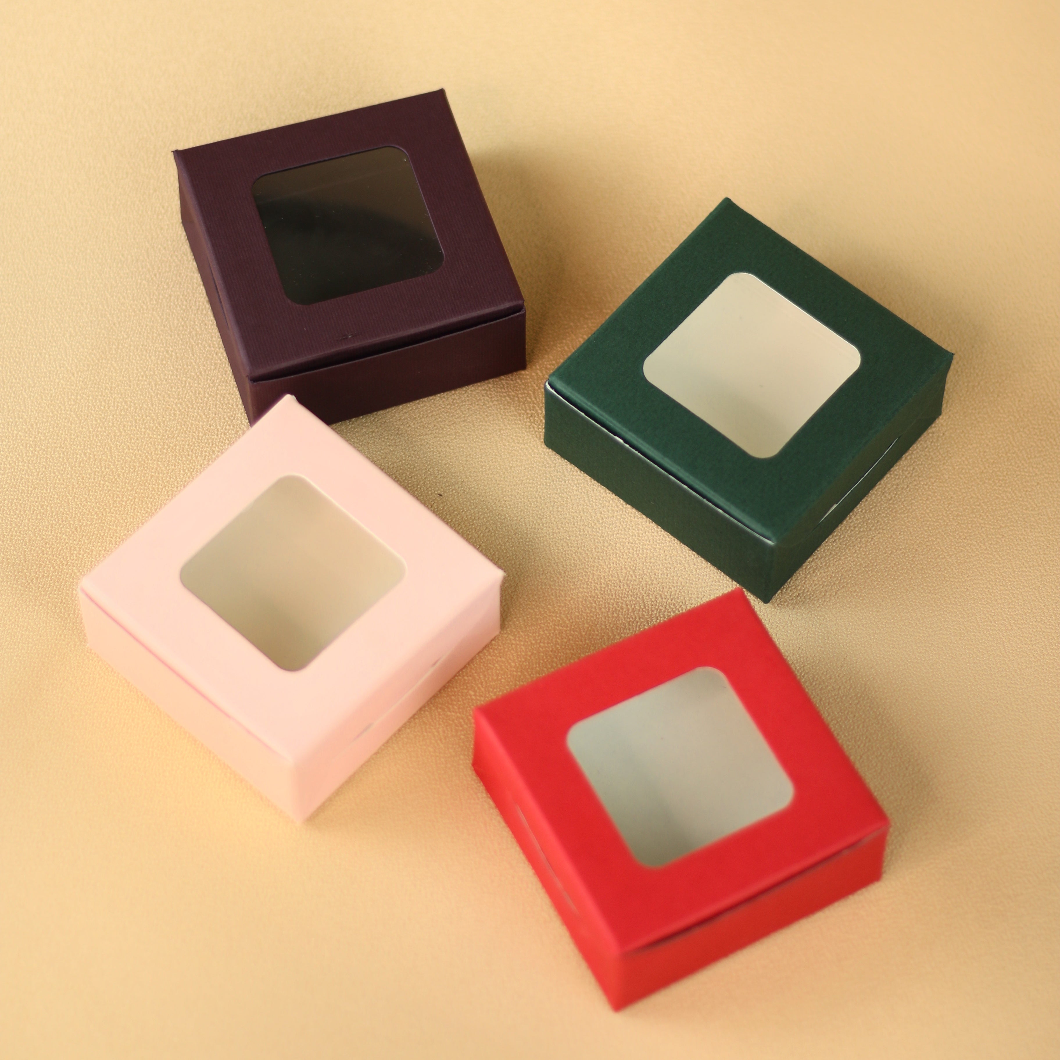 SINGLE PC BROWNIE WINDOW BOX – The Cake Case Company