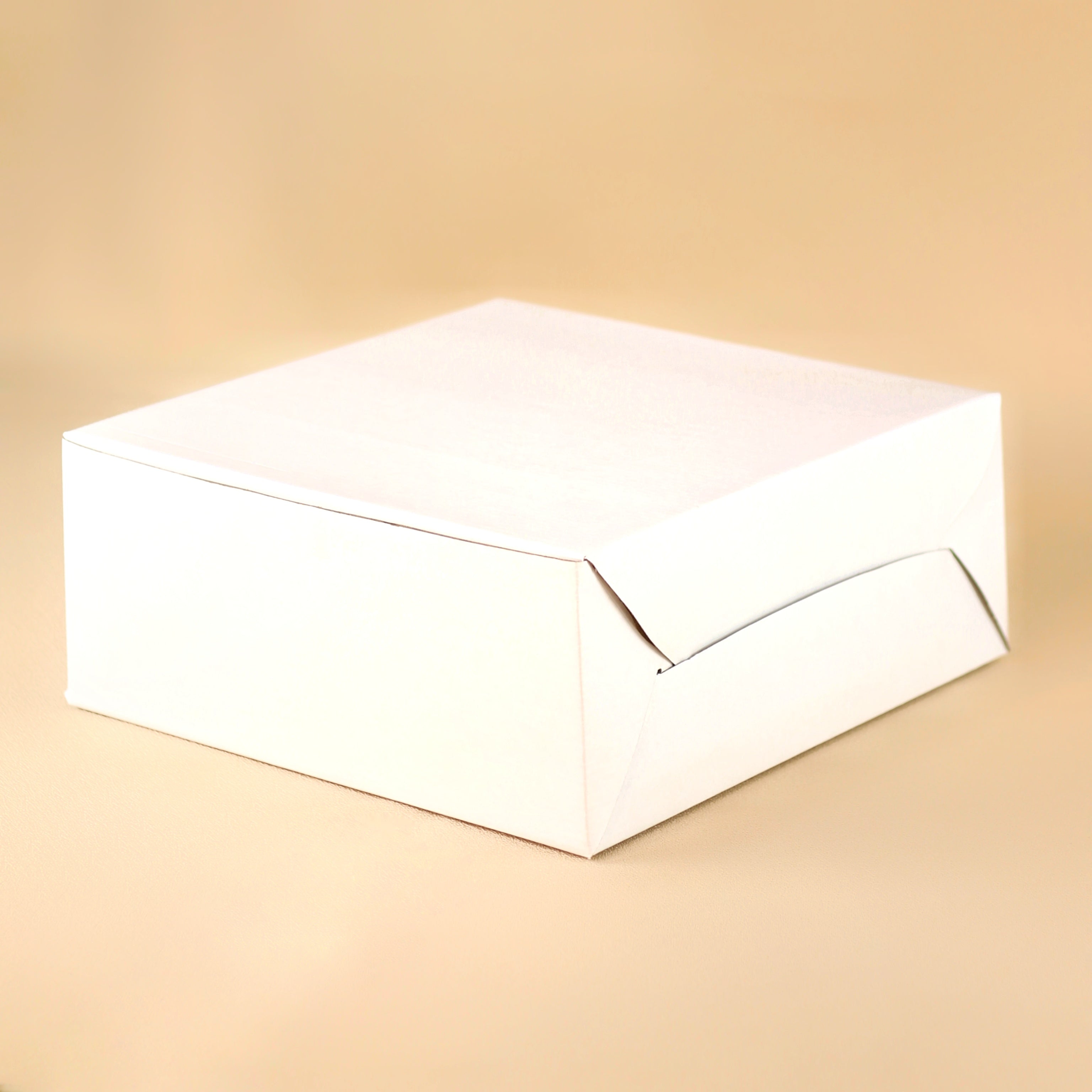 WHITE CORRUGATED CAKE BOX – The Cake Case Company