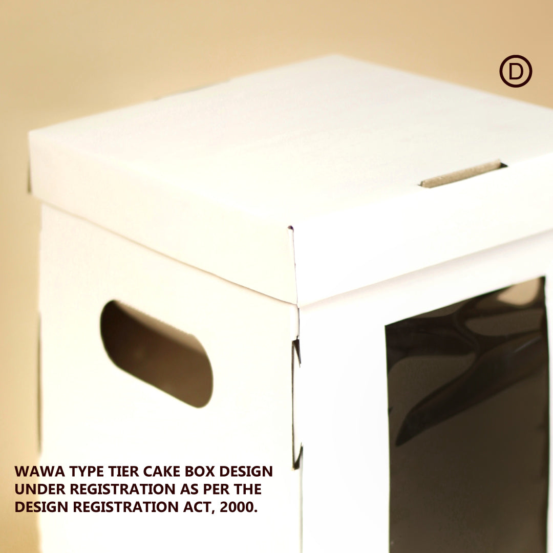 WAWA TYPE TIER CAKE BOX – The Cake Case Company